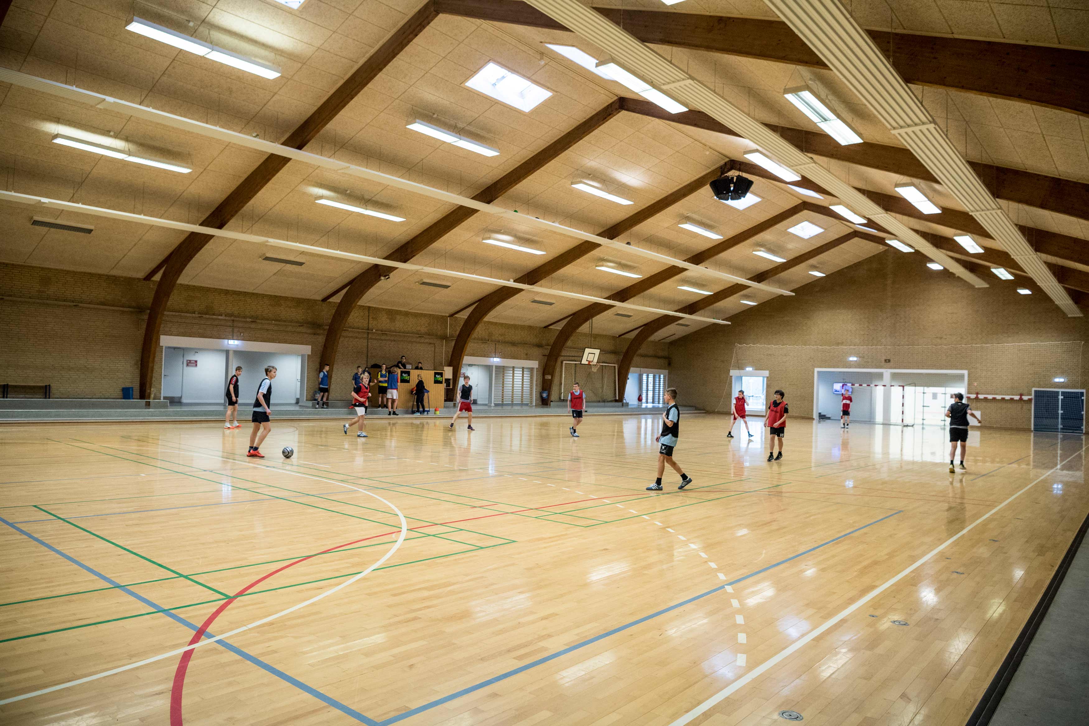 Fodbold i Sdr. Felding Hallen | Indendørs fodbold